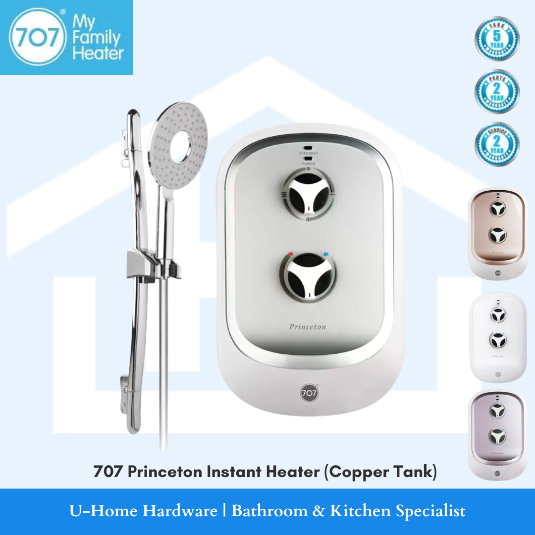 707 Princeton Instant Water Heater (Copper Tank) – U-Home Hardware