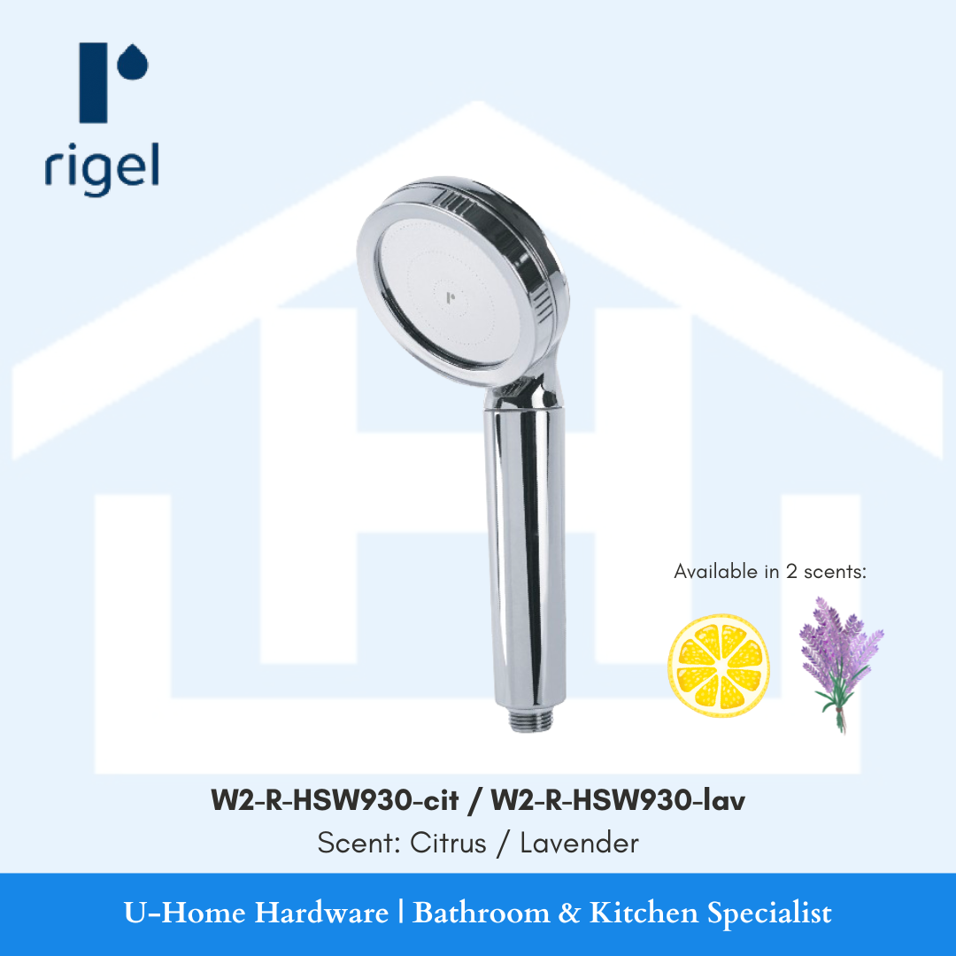 RIGEL Pure Scentsation Hand Showerhead W2-R-HSW930-cit / W2-R-HSW930-l ...